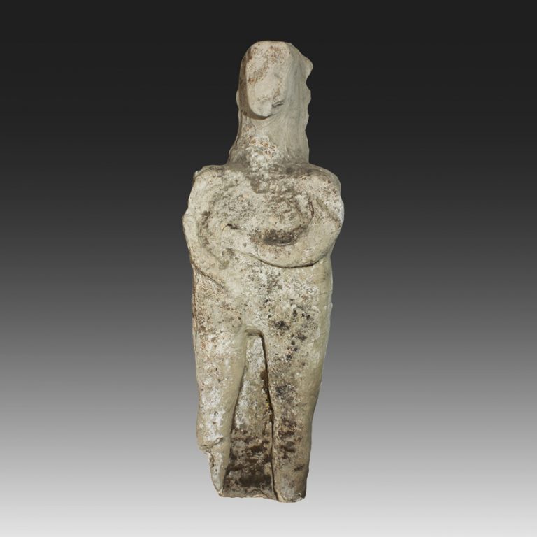 Rare Celtic Early Iron Age Pagan Limestone Sculpture of a Female ...