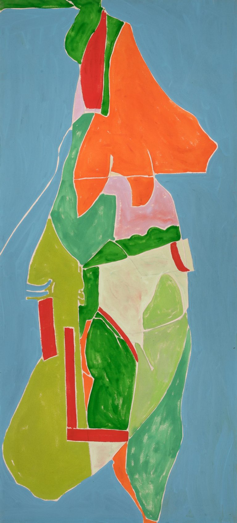 Jack Roth, Untitled, 1976, 55″ x 25″ – Foster Gwin Gallery San Francisco