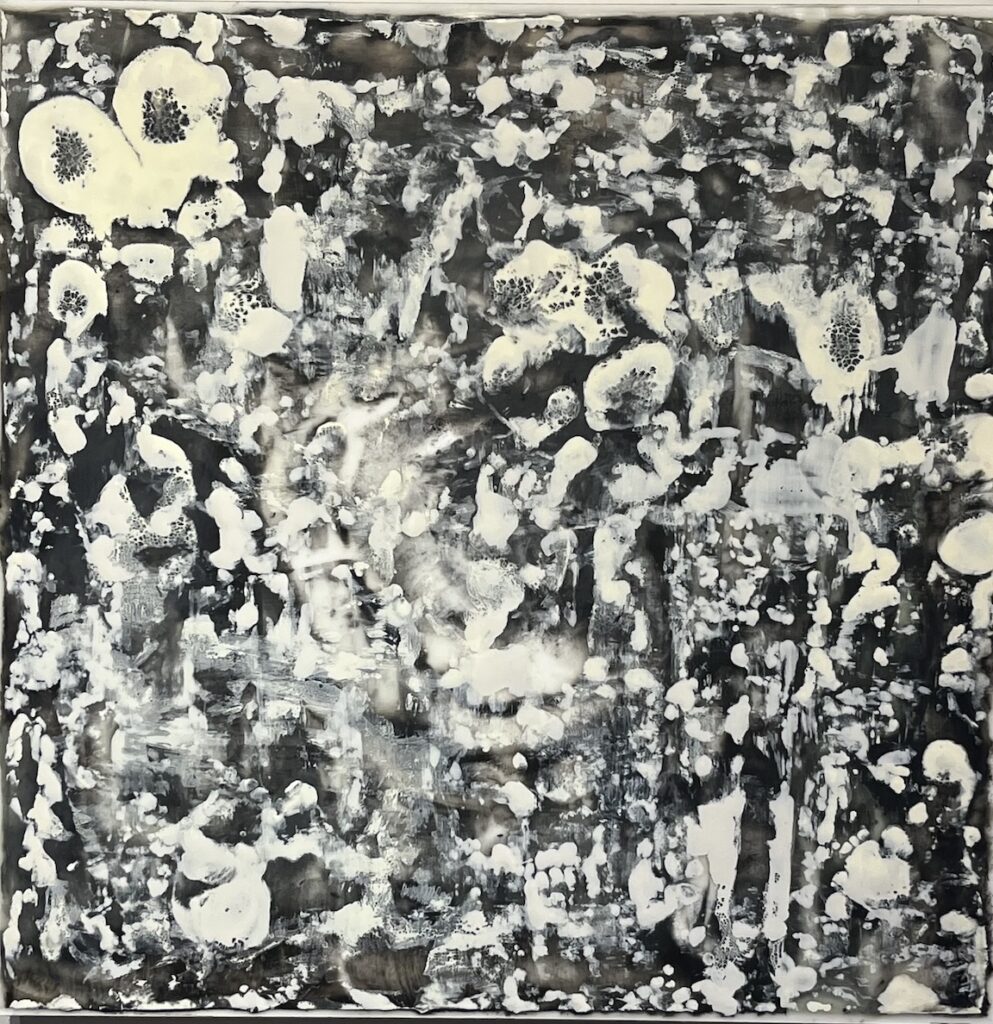 Jane Sharninghouse, encaustic on panel, 16 x 16 inches - Foster Gwin ...